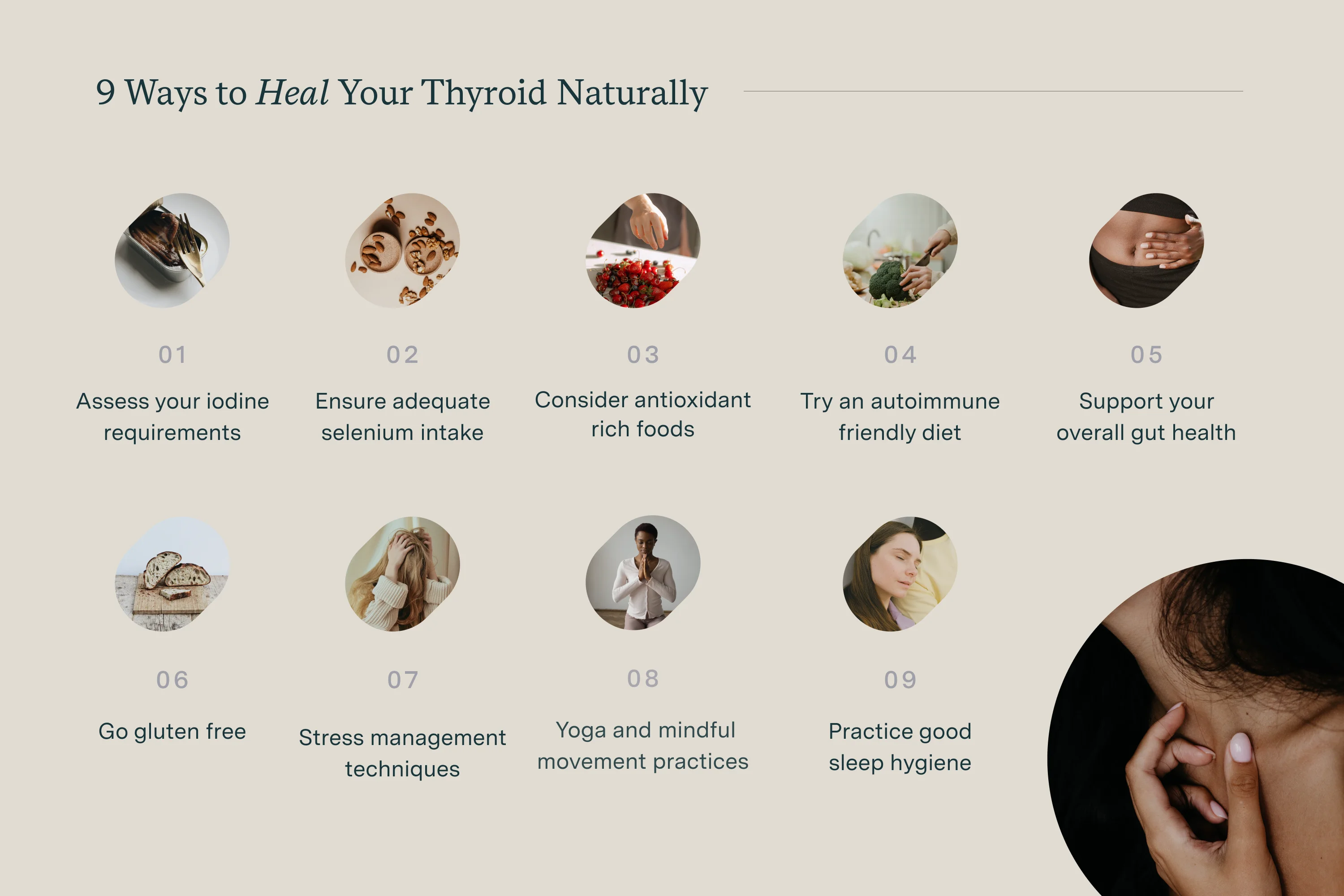 9 Simple Ways to Heal Your Thyroid Naturally